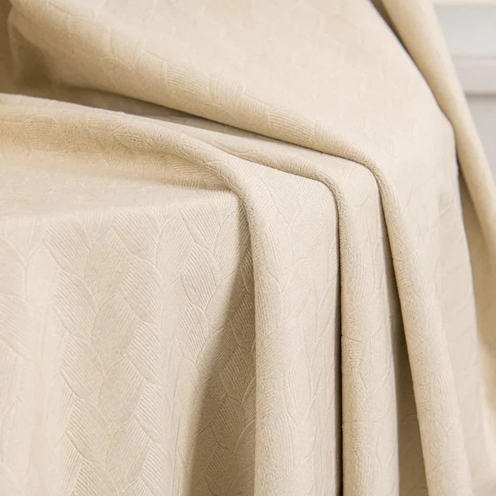 Draco Dragon Scale Velvet Room Darkening Pleat Custom Curtains ...