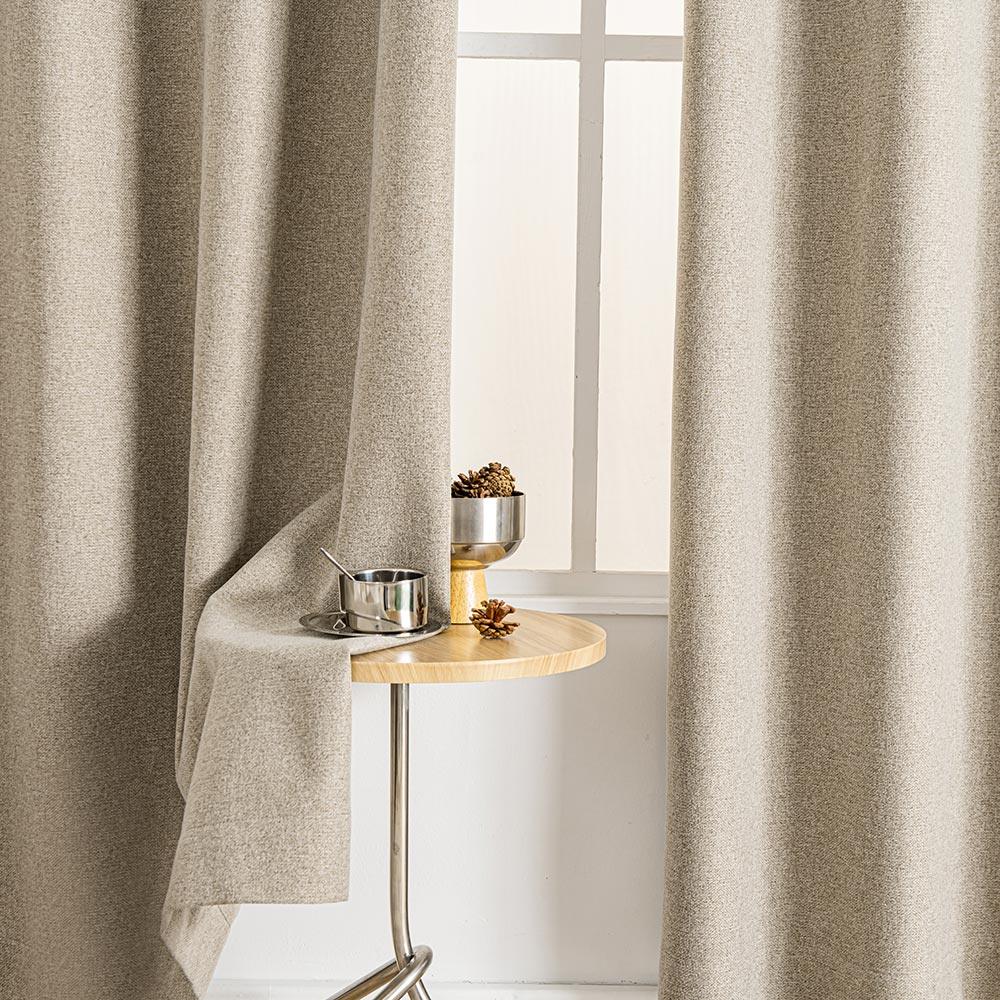 Lullaby Blackout Linen Textures Curtains – ixacurtains